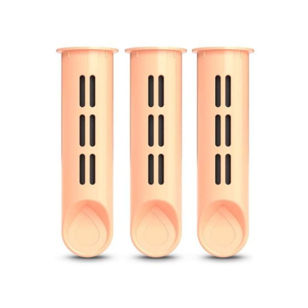 Dafi | 3 filtry do butelki filtrującej SOFT SOLID peach fuzzy
